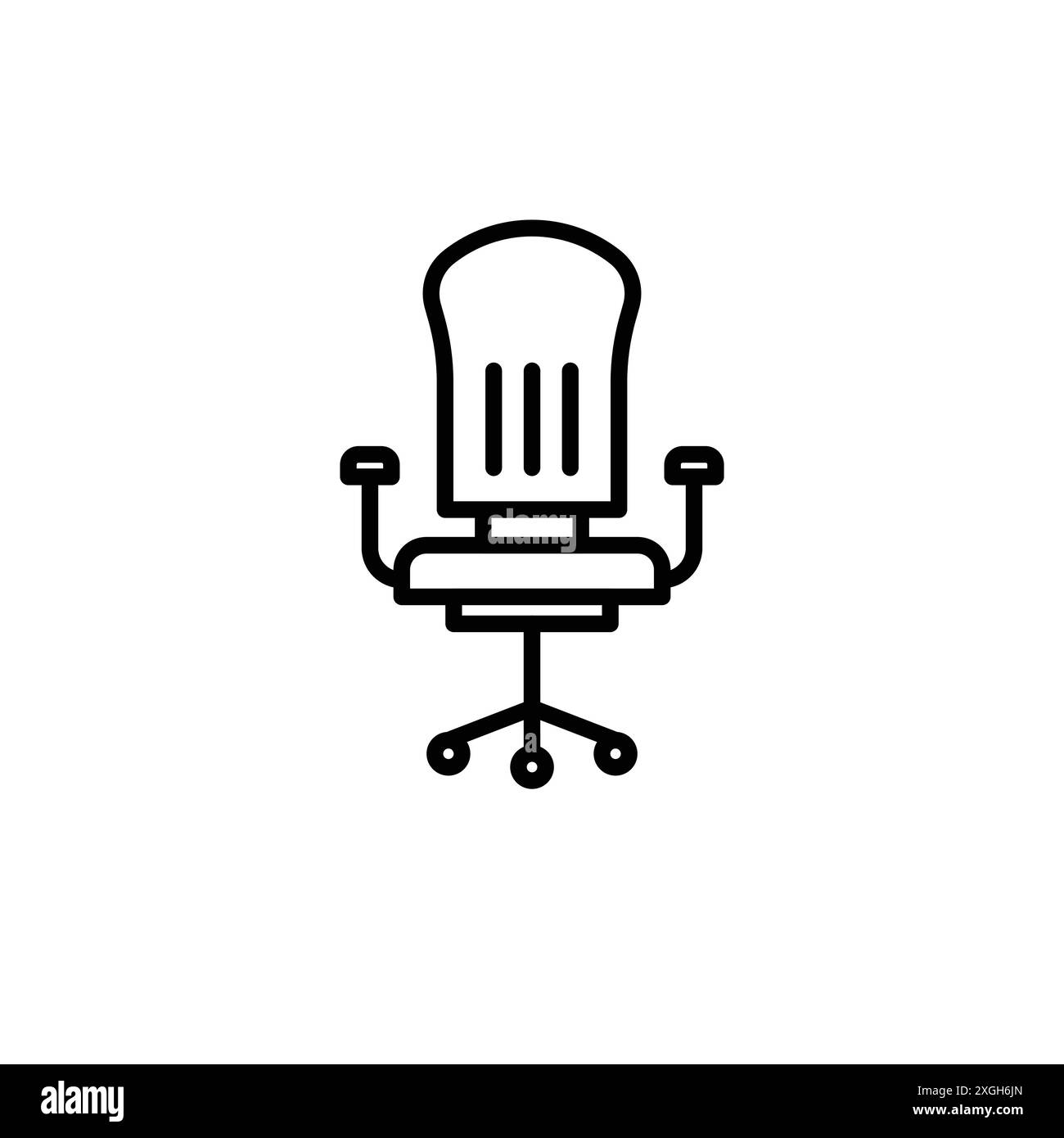 Office chair icon vector logo set collection or bundle pack group Stock ...