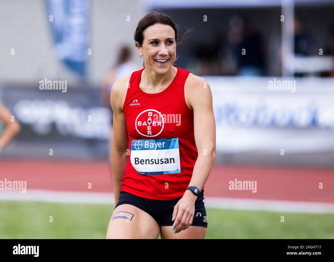 Leverkusen, ManforterStadion 08.07.2024: Irmgard Bensusan (Leverkusen ...