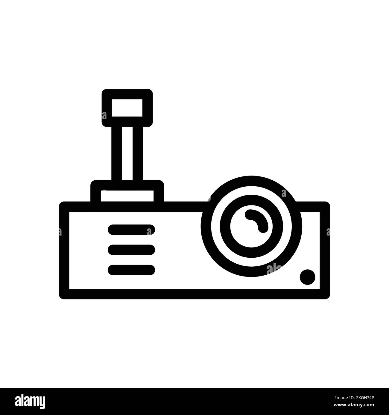 Projector icon vector logo set collection or bundle pack group Stock ...