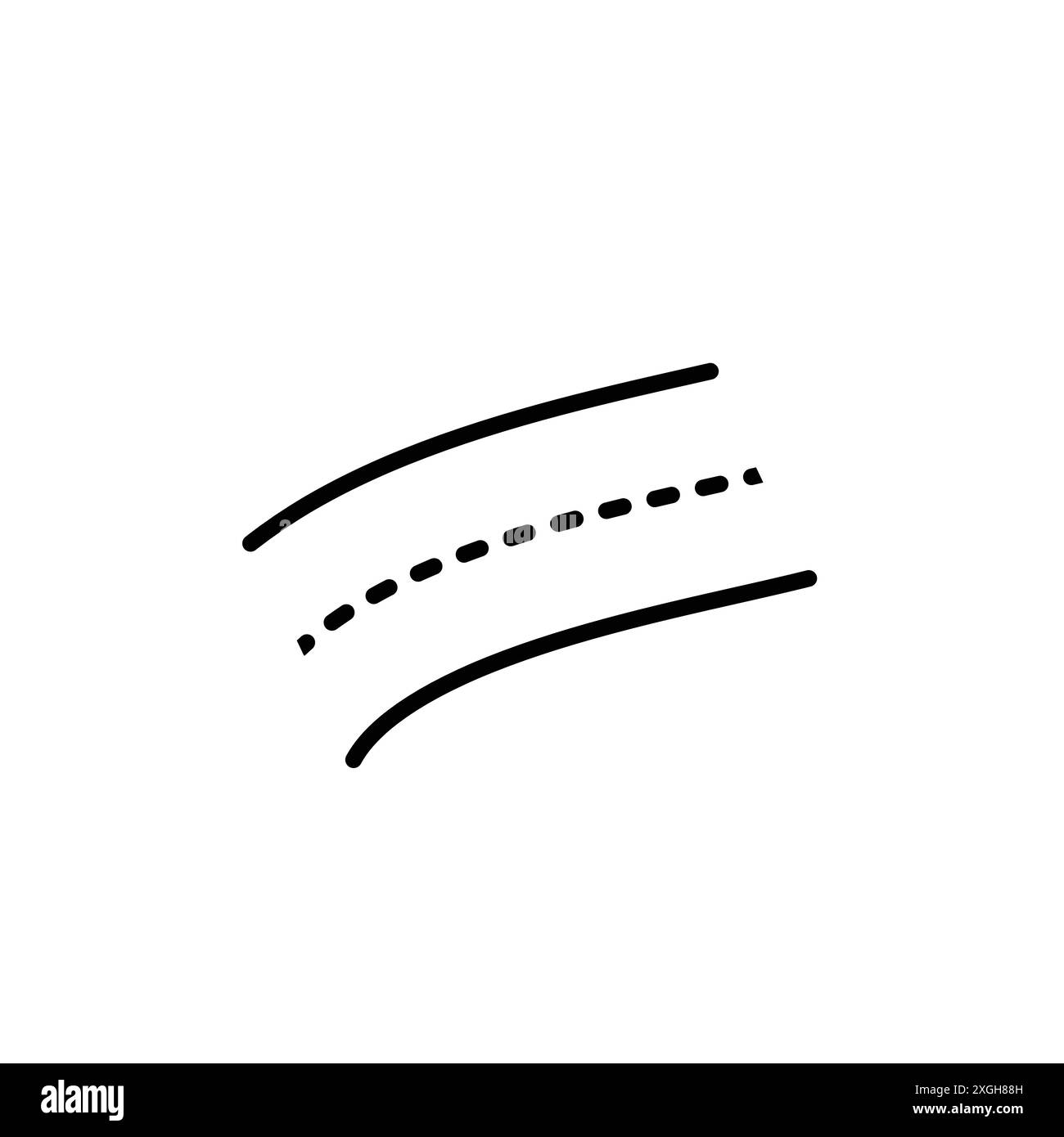 Road icon vector logo set collection or bundle pack group Stock Vector ...