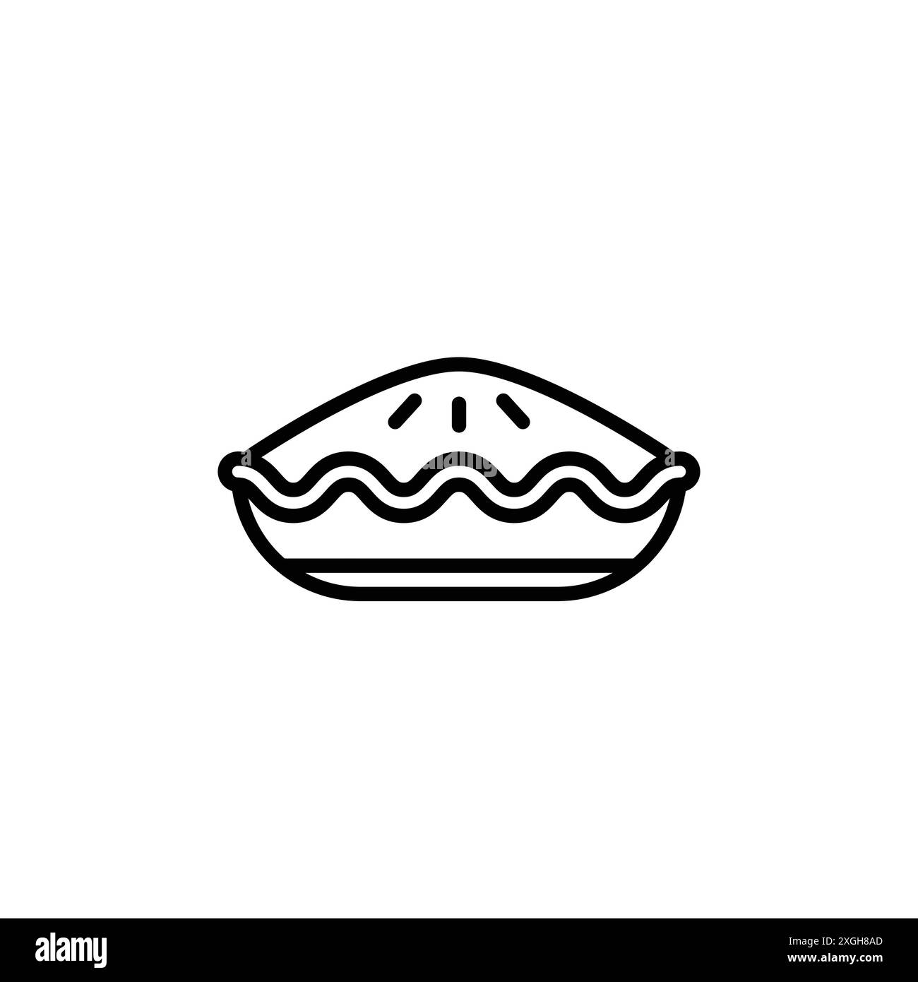 Pie shell Stock Vector Images - Alamy
