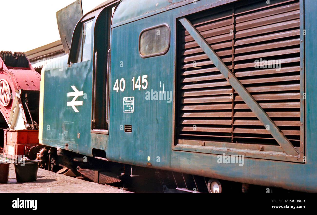 Class 40 diesel locomotive hi-res stock photography and images - Alamy