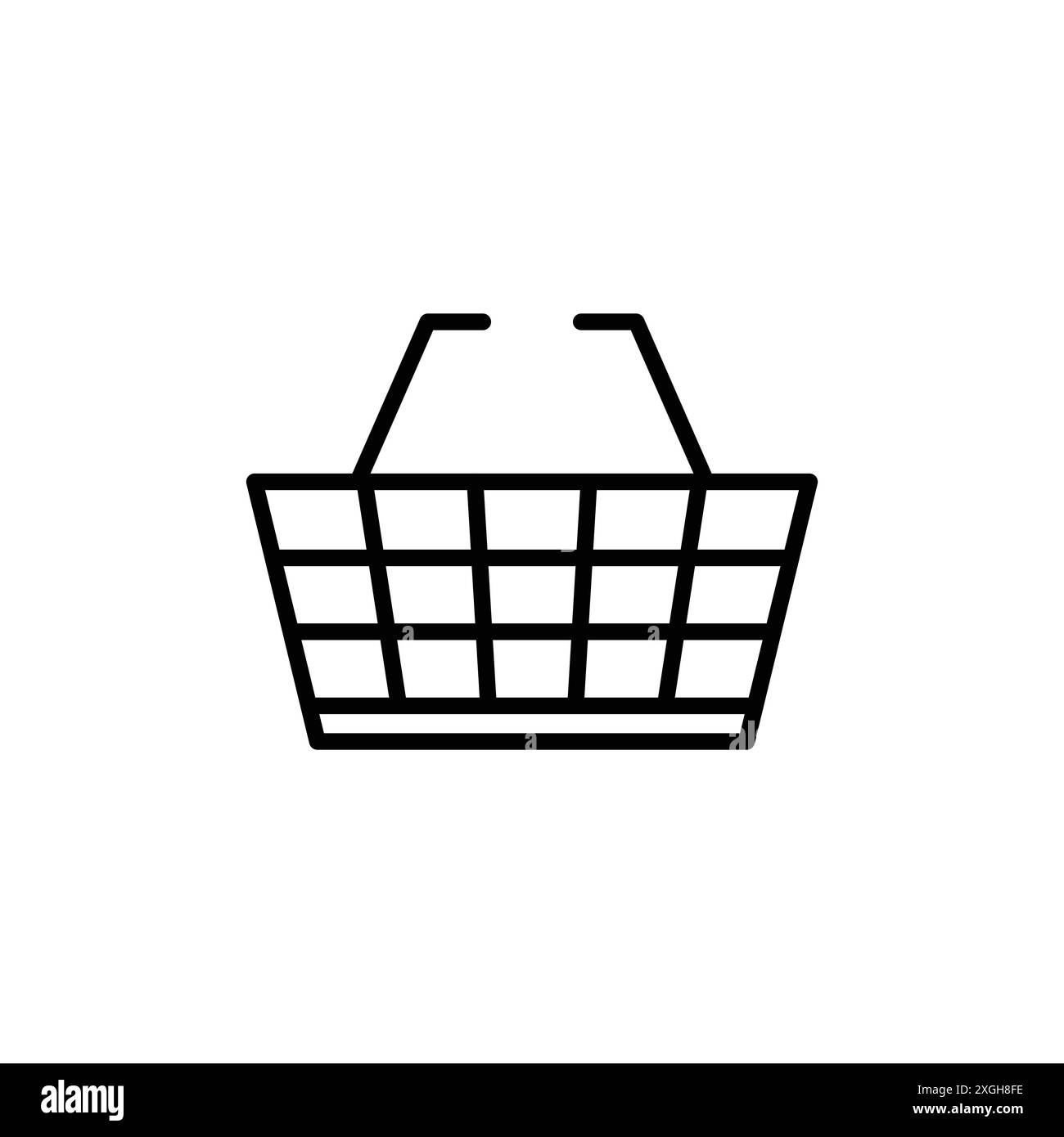 Shopping basket icon vector logo set collection or bundle pack group ...