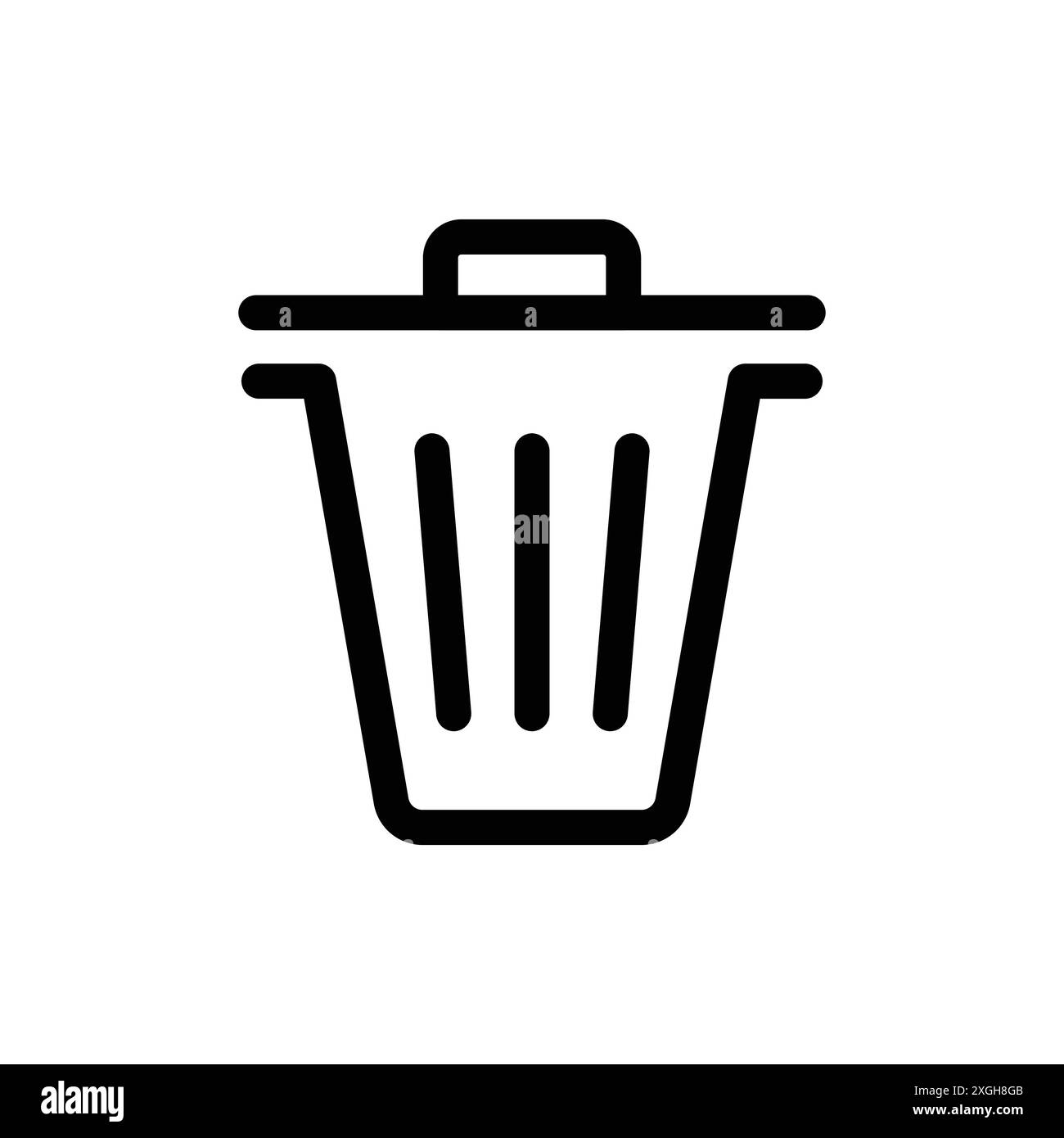 Trash Icon Vector Logo Set Collection Or Bundle Pack Group Stock Vector Image And Art Alamy