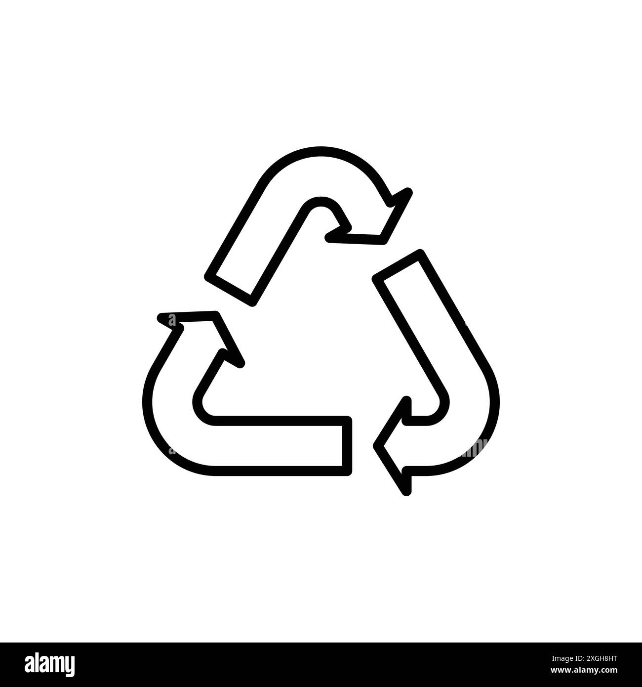Recycling plant garbage waste collection Stock Vector Images - Alamy