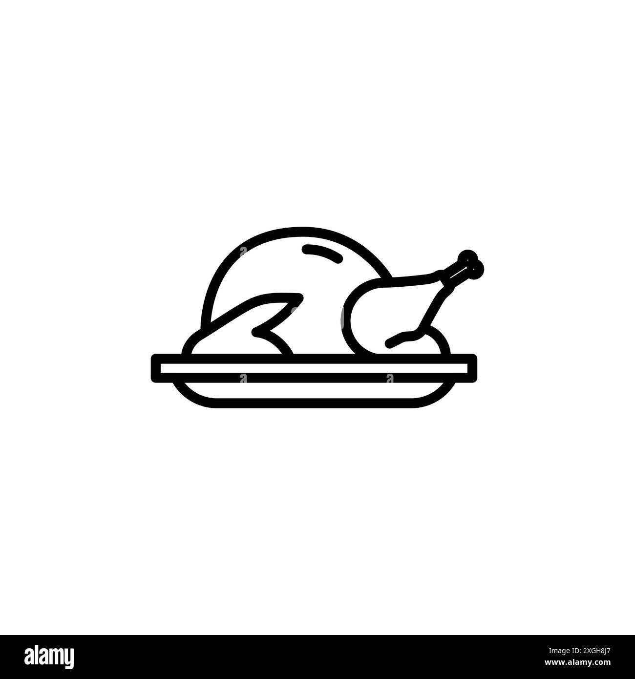 Turkey icon vector logo set collection or bundle pack group Stock ...