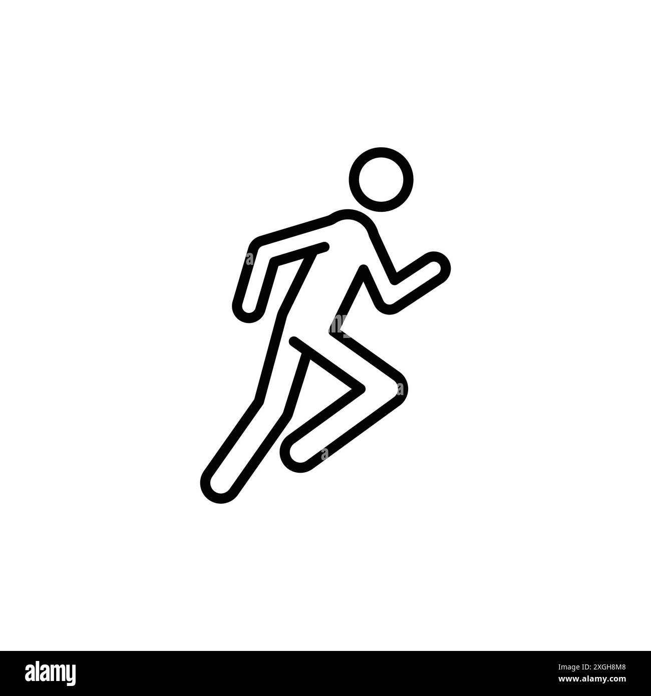 Running icon vector logo set collection or bundle pack group Stock ...