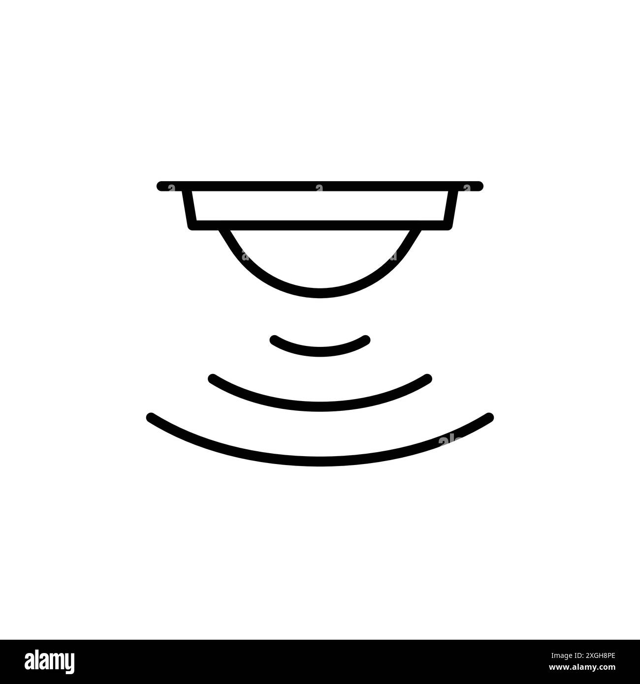 Sensor icon vector logo set collection or bundle pack group Stock ...