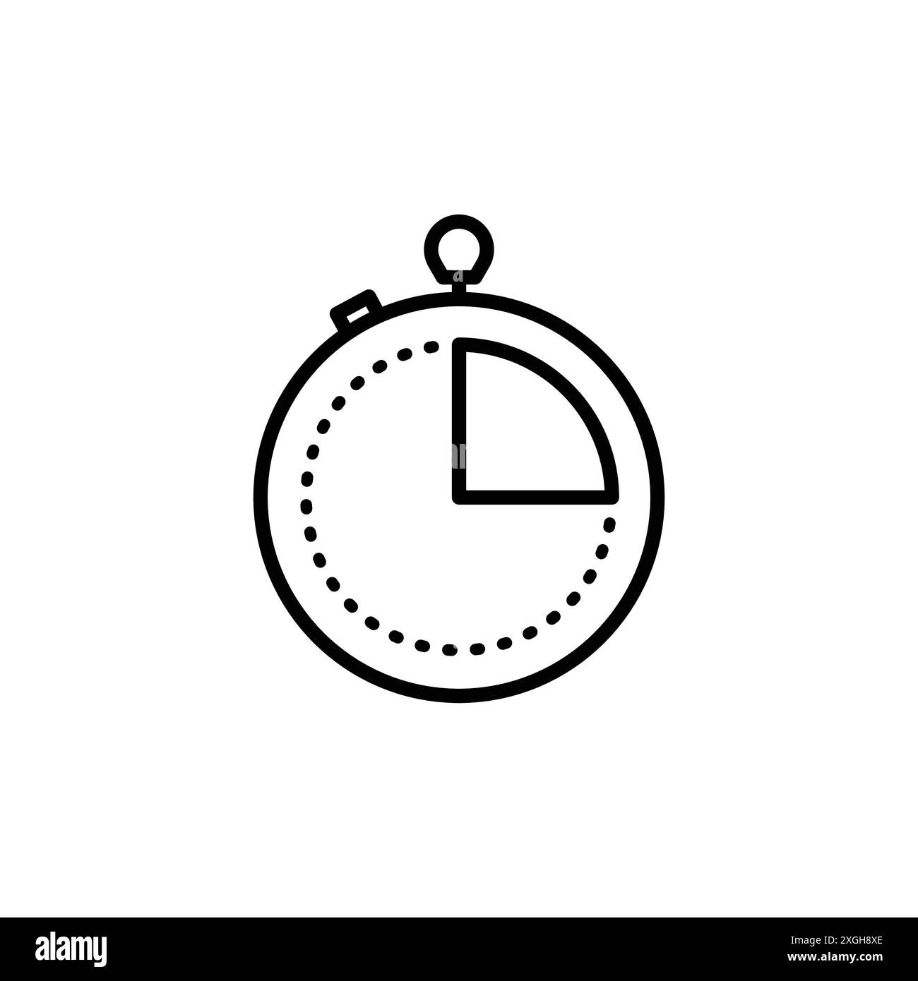 Time quarter past icon vector logo set collection or bundle pack group ...