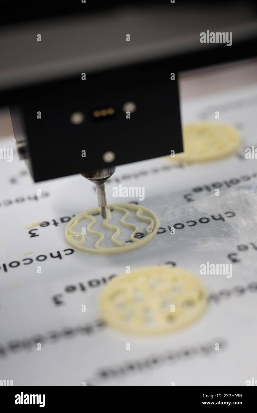 3d chocolate printer hi-res stock photography and images - Alamy