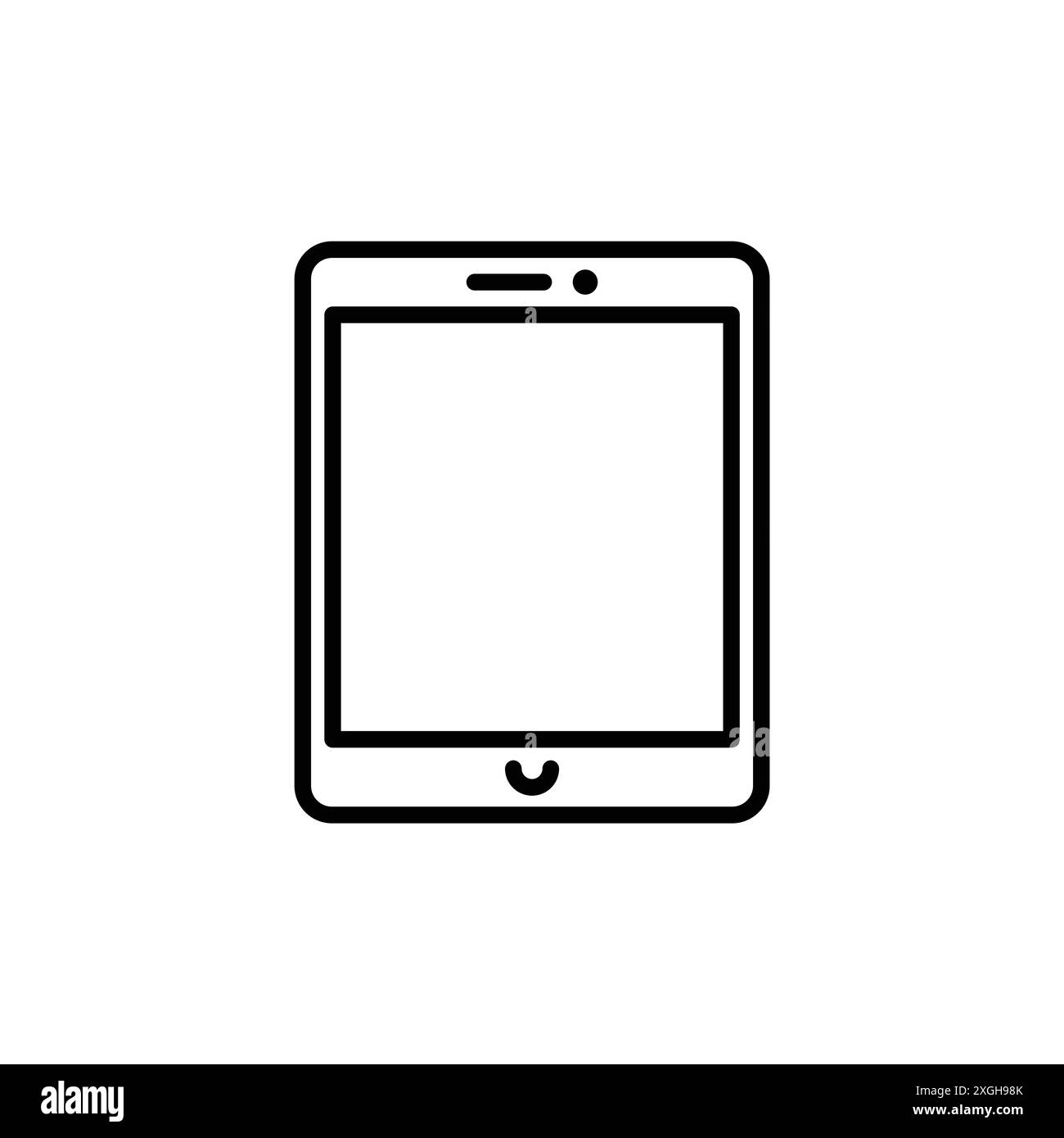 Tablet icon vector logo set collection or bundle pack group Stock ...