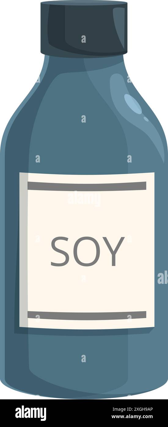 Classic bottle packaging design for containing and storing soy sauce ...