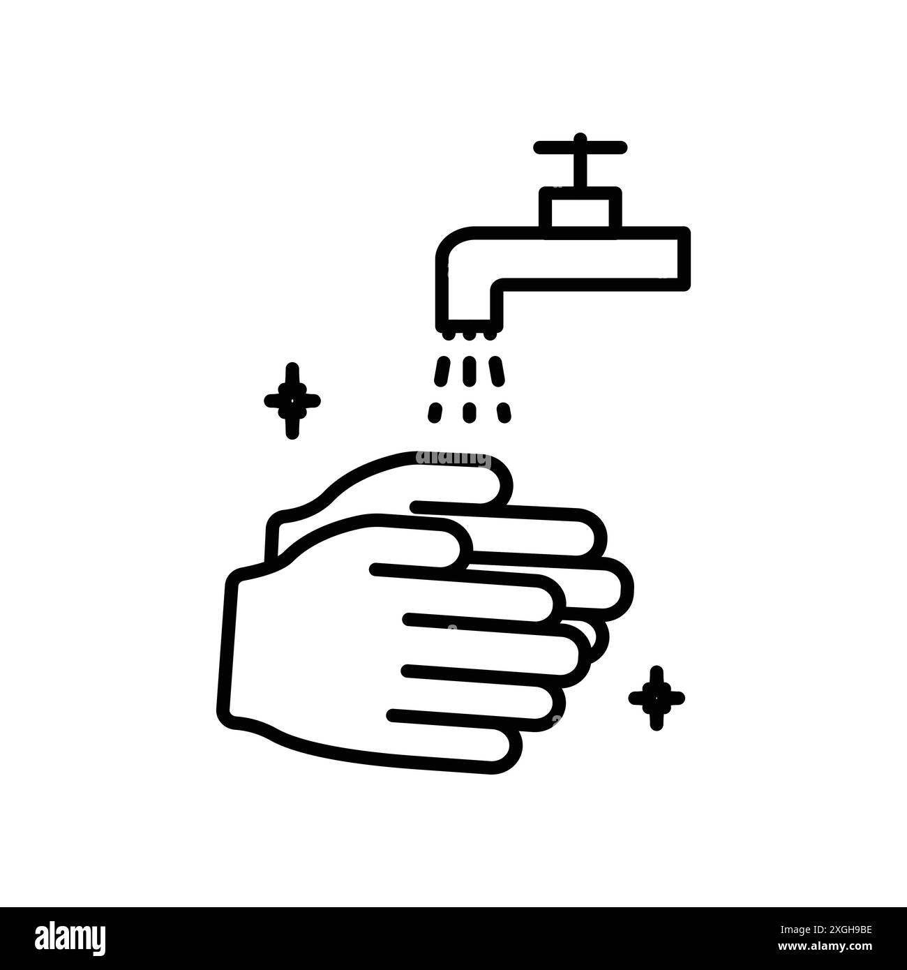 Wash your hands icon vector logo set collection or bundle pack group ...