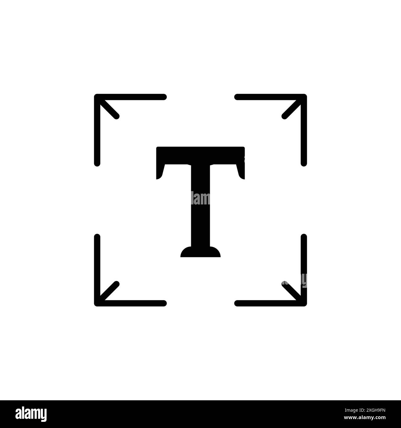 Text cursor icon template Stock Vector Images - Alamy