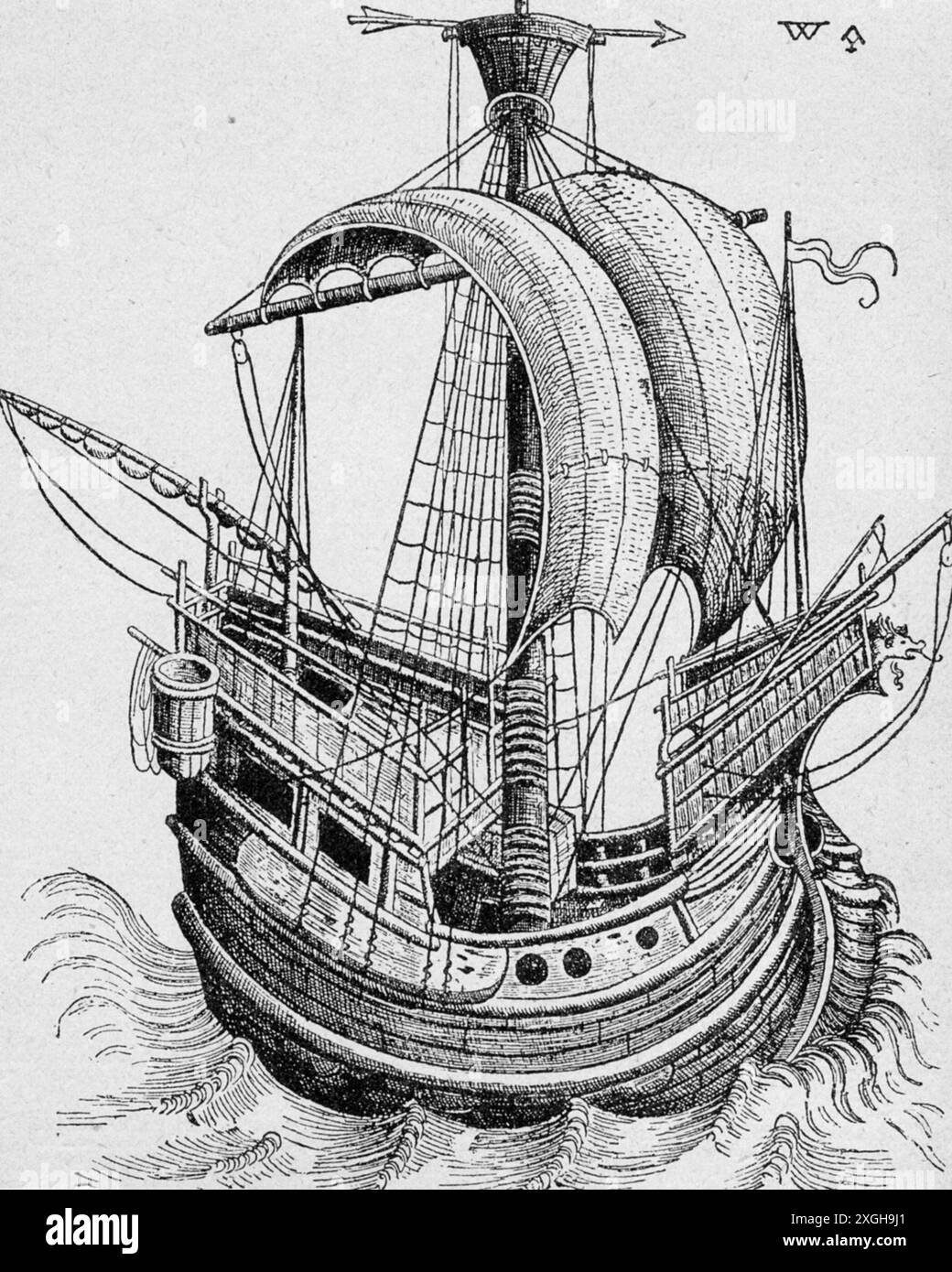 transport / transportation, navigation, sailing ship, carrack ...