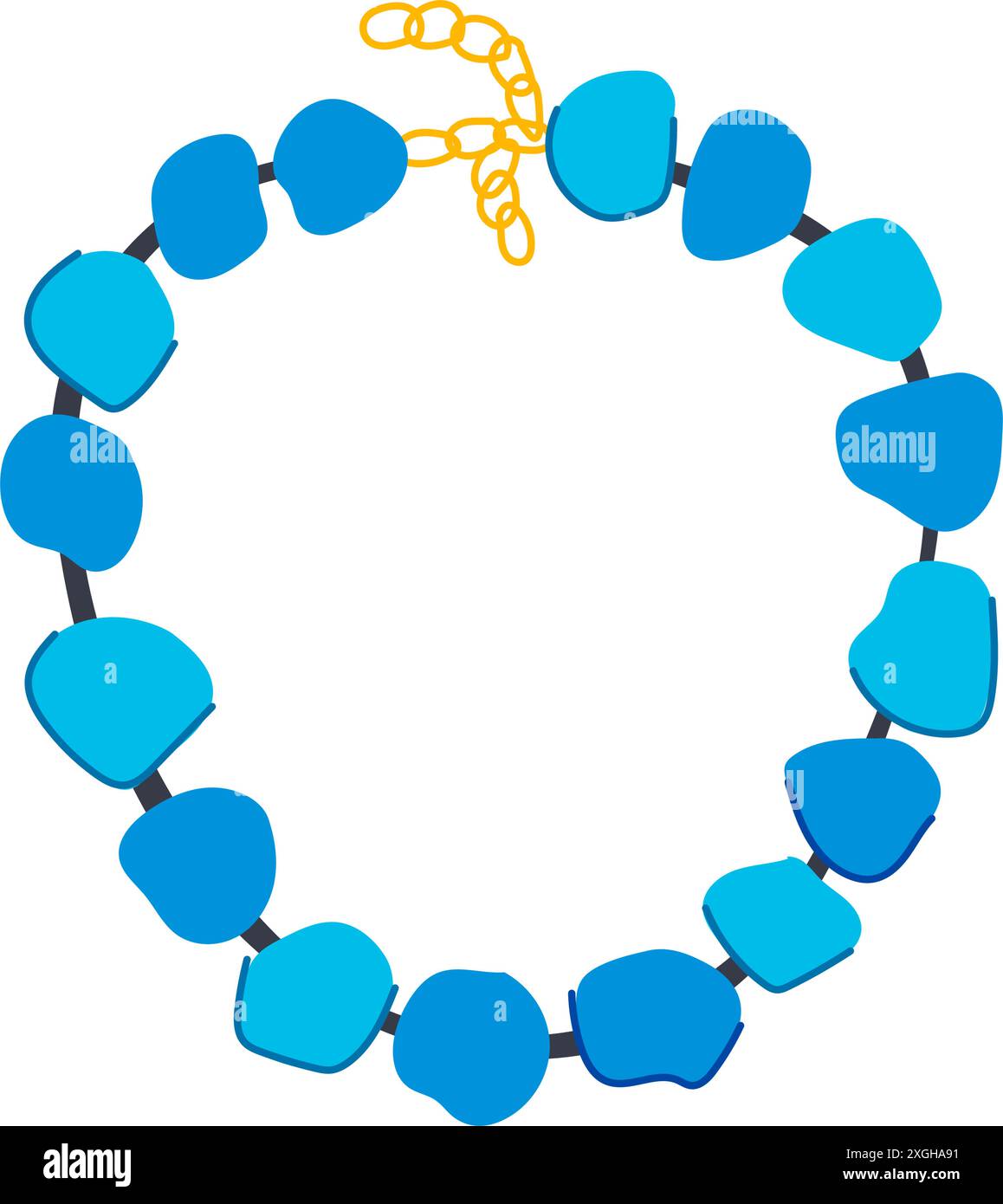 Pearl necklace drawing Stock Vector Images - Alamy