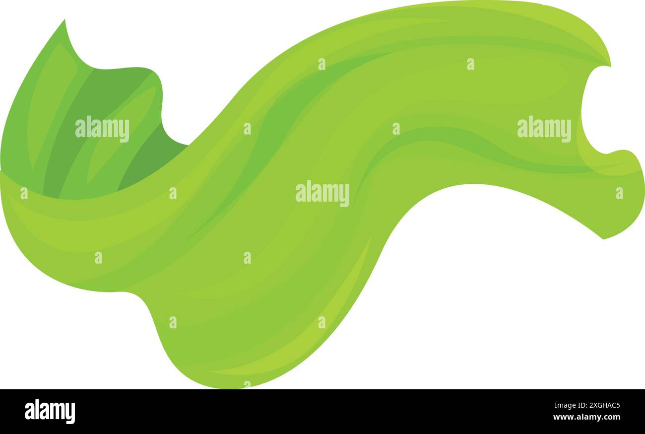 Fabric green background in motion Stock Vector Images - Alamy