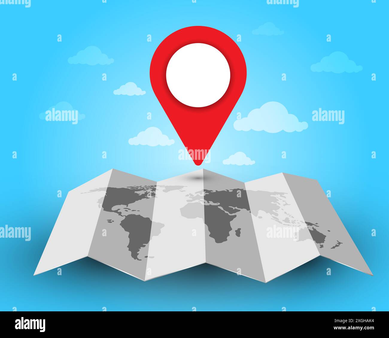 Airplane route icon of airplane flight path with starting point ...