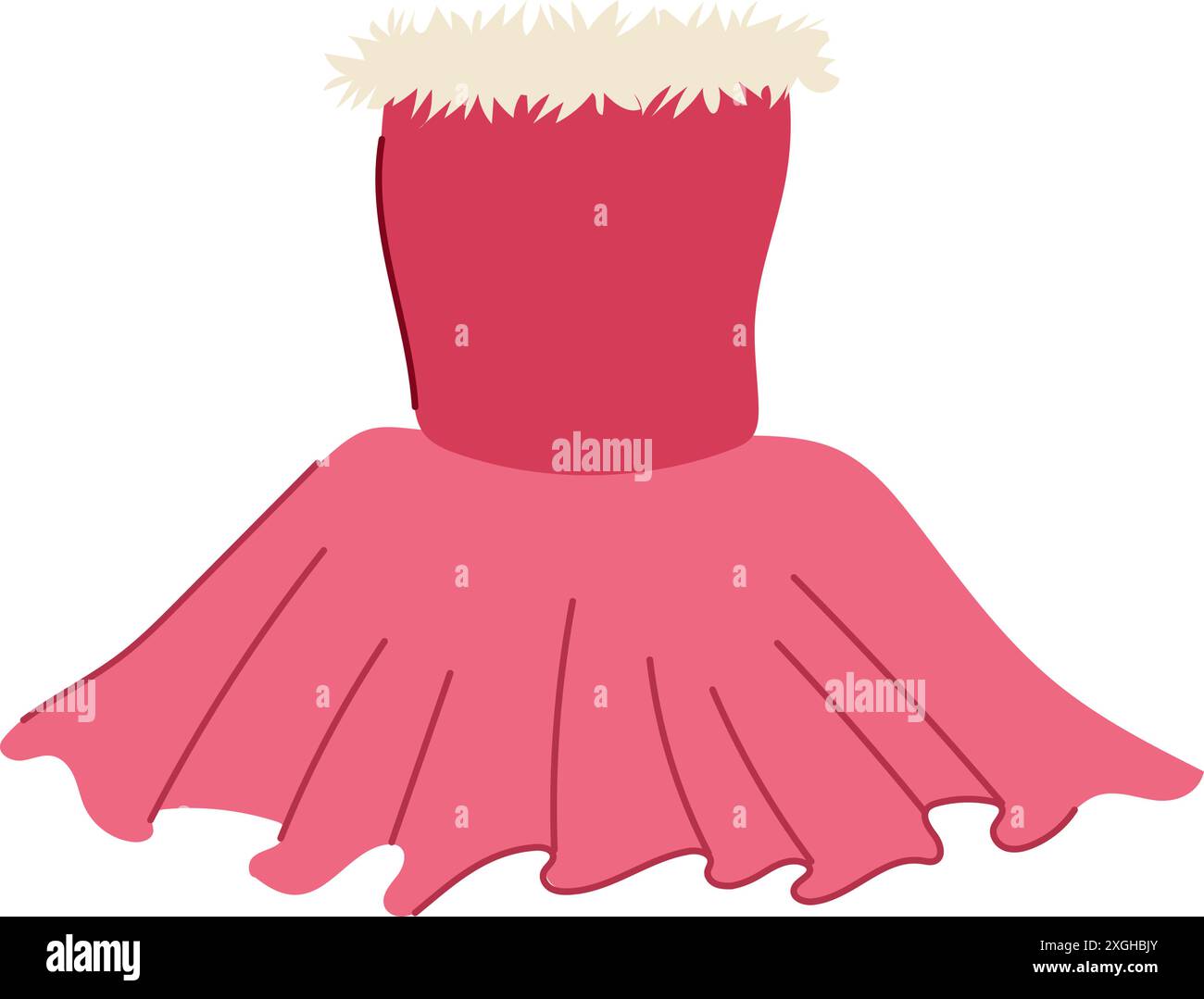 dance ballerina dress cartoon vector illustration Stock Vector Image ...