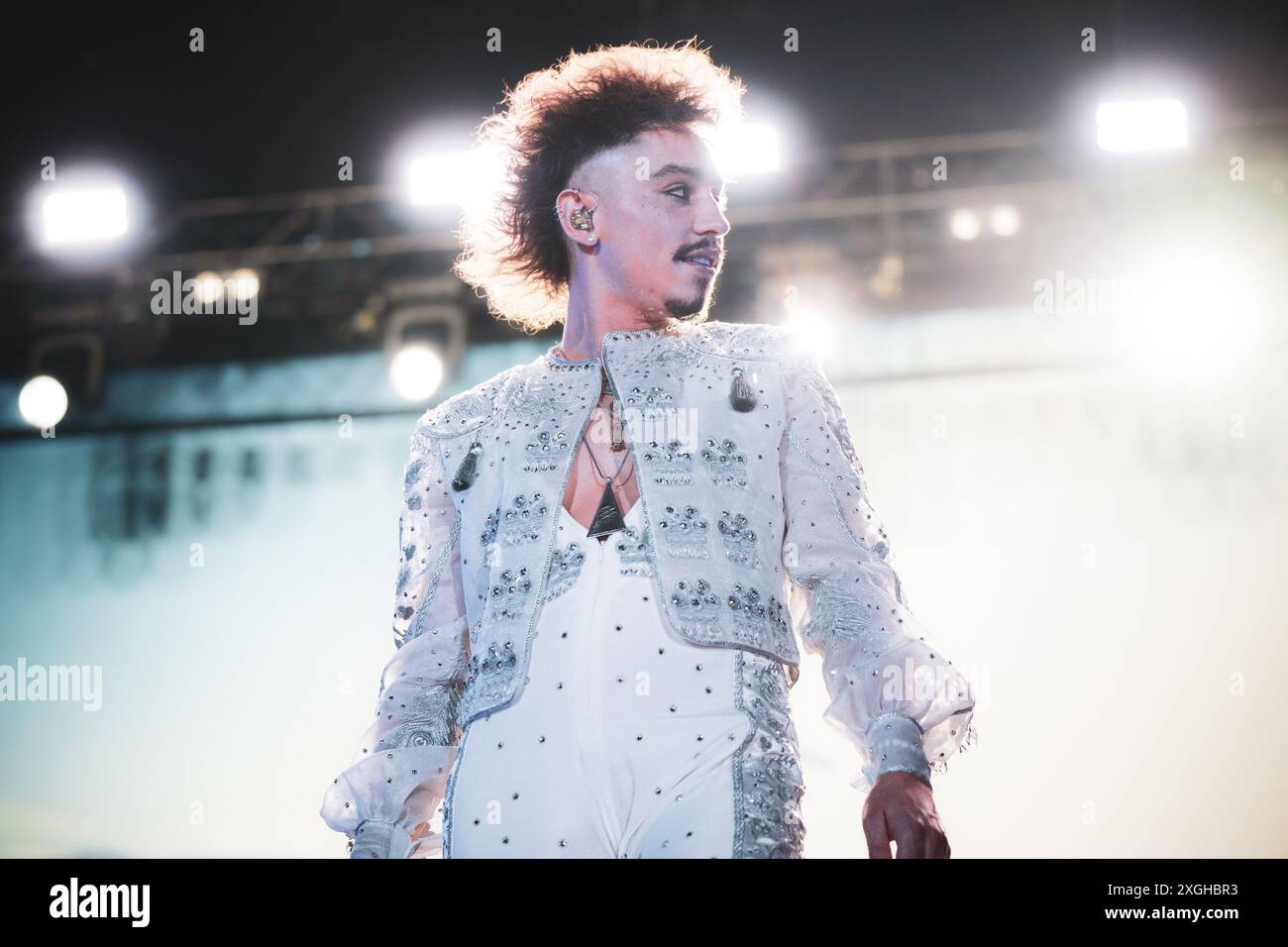 ITALY, MANTOVA, MANTOVA SUMMER FESTIVAL JULY 7TH: Joshua Kiszka, singer ...