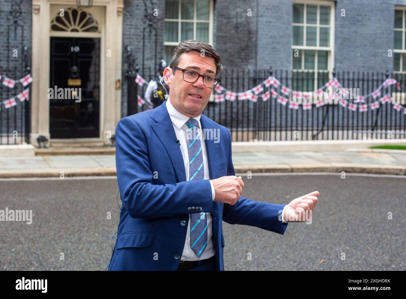 London, England, UK. 9th July, 2024. Greater Manchester Mayor ANDY ...