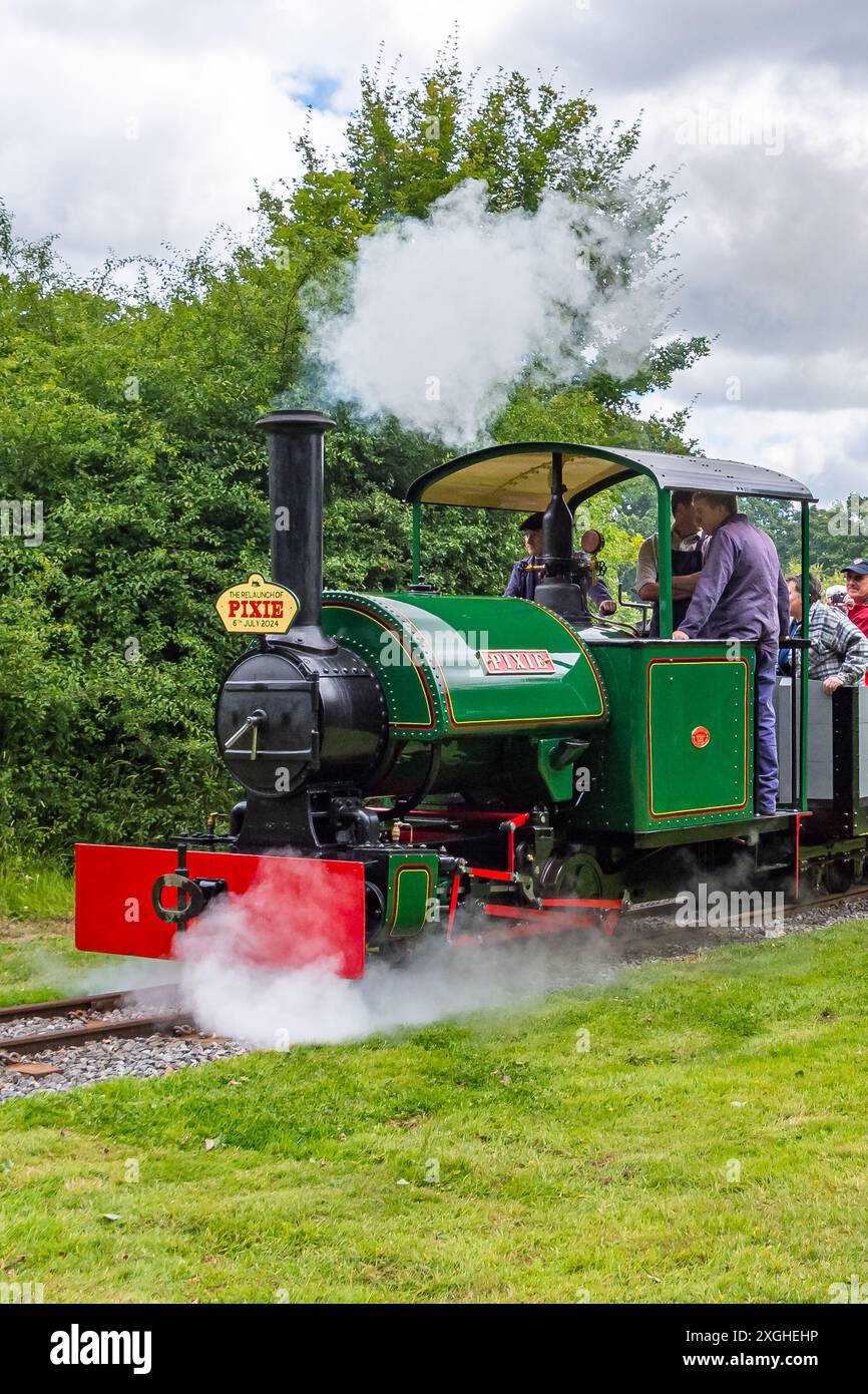 Narrow Gauge Steam Engine Bagnall 'Pixie' formally owned by Rev. Teddy ...