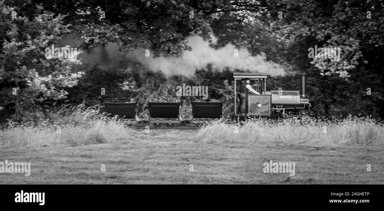 Narrow Gauge Steam Engine Bagnall 'Pixie' formally owned by Rev. Teddy ...