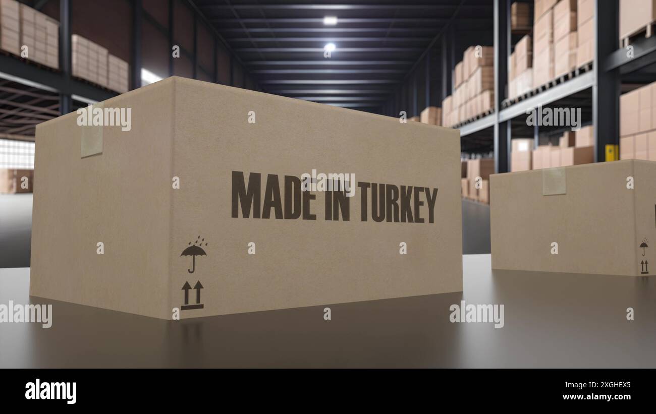 Made in turkey packaging hi-res stock photography and images - Alamy