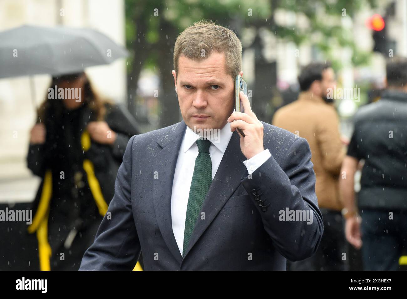 Westminster London 9th July 2024. Robert Jenrick Conservative MP ...