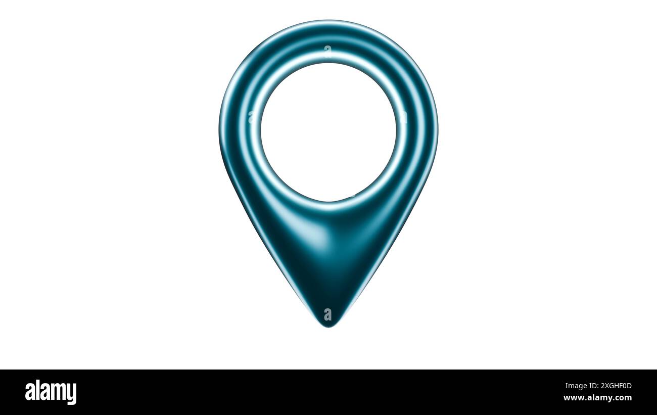 Map icon location symbol pin hi-res stock photography and images - Alamy