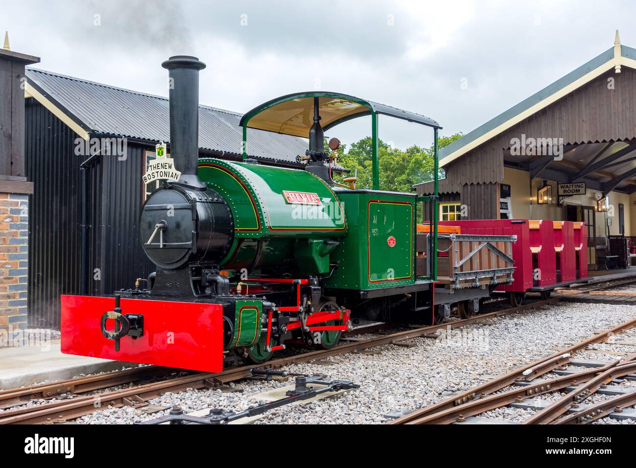 Narrow Gauge Steam Engine Bagnall 'Pixie' formally owned by Rev. Teddy ...