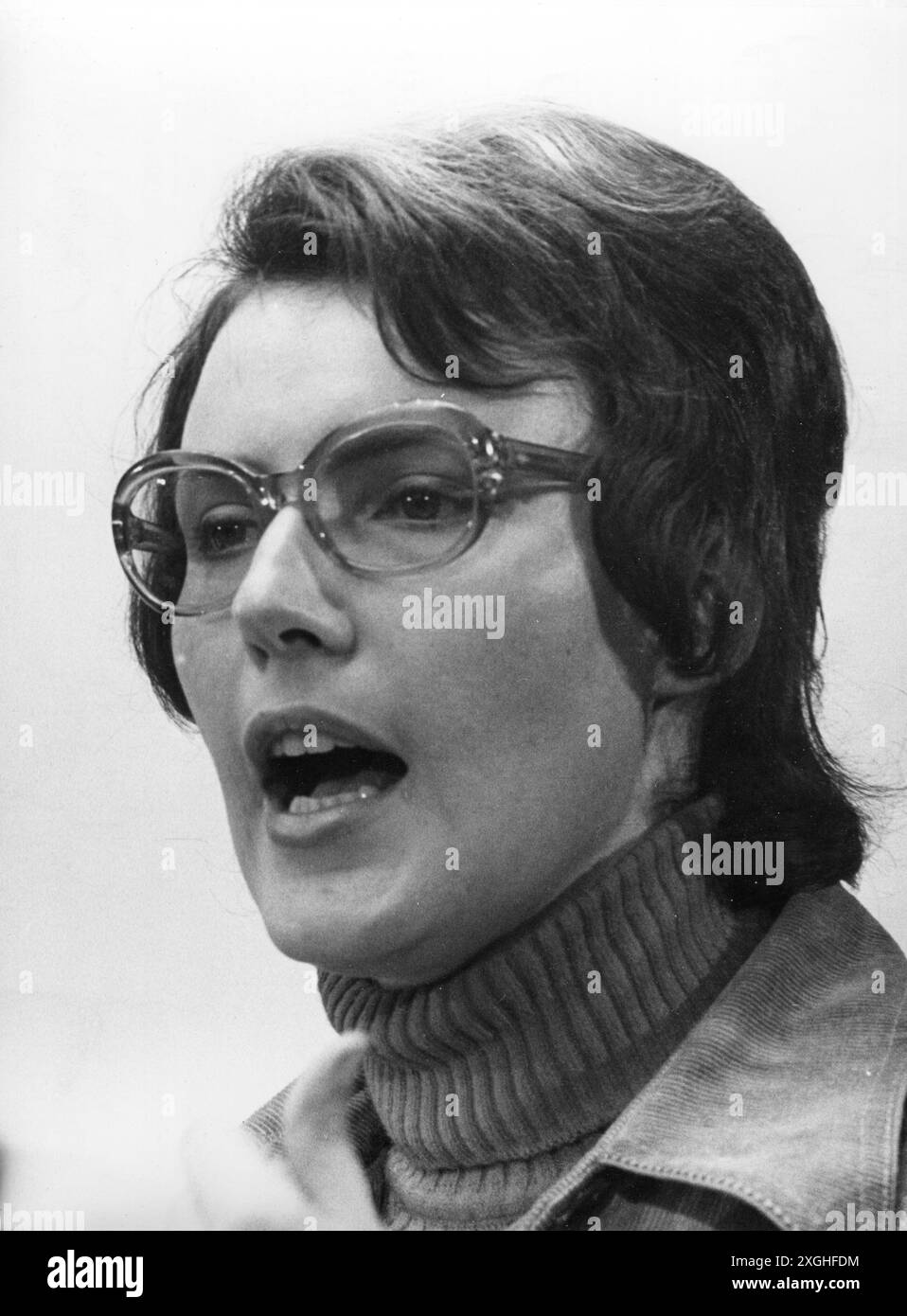 Young female politician speaking hi-res stock photography and images ...