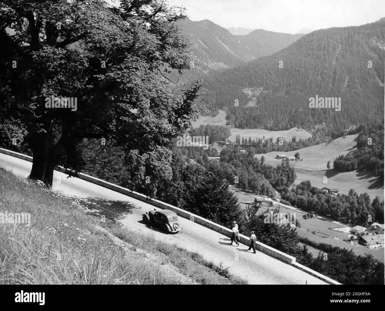 transport / transportation, street, mountain roads, German Alps Road ...