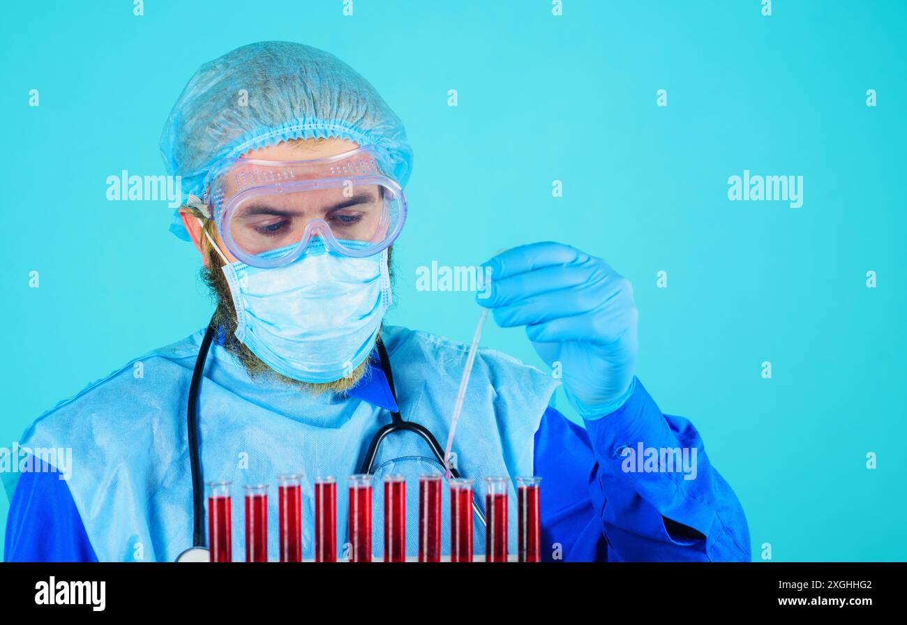 Blood test lab hi-res stock photography and images - Alamy