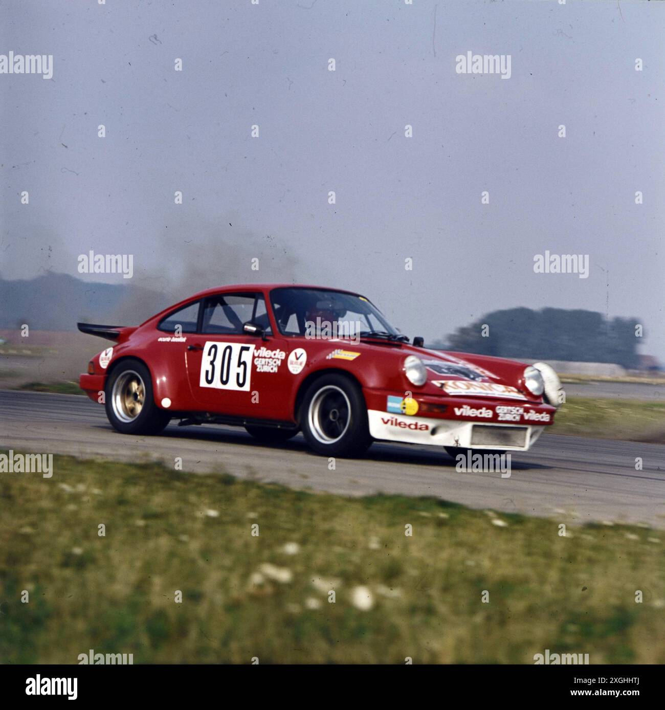 sports, car racing, Porsche Carrera, on race course, 1970s, ADDITIONAL ...