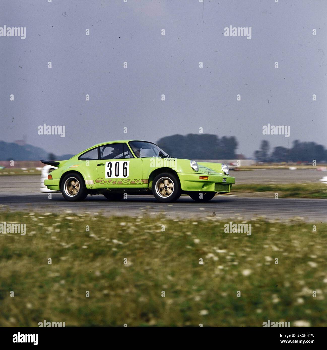 sports, car racing, Porsche Carrera, on race course, 1970s, ADDITIONAL ...