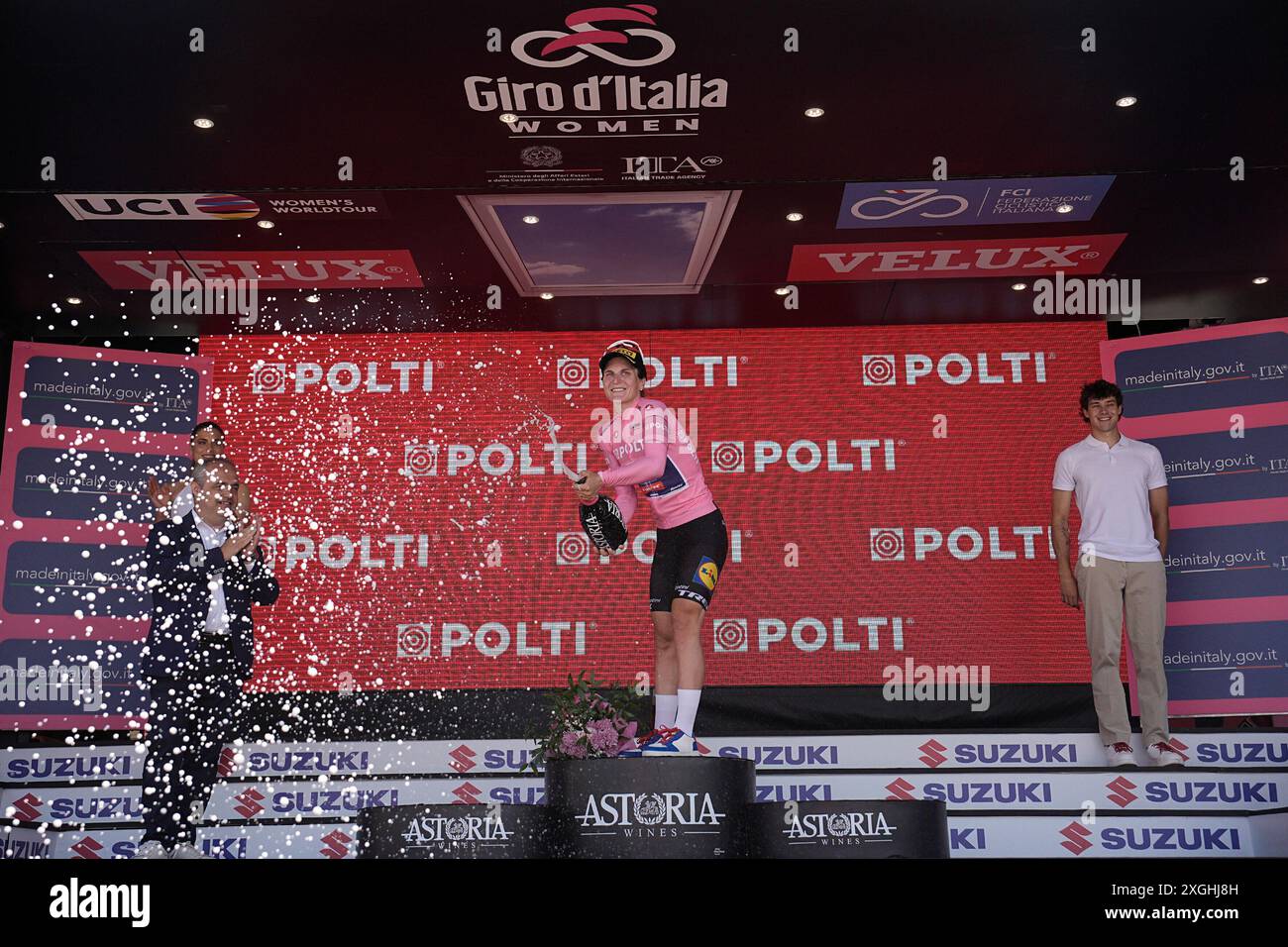Toano, Italia. 09th July, 2024. Elisa Longo Borghini (Lidl - Trek) Pink ...