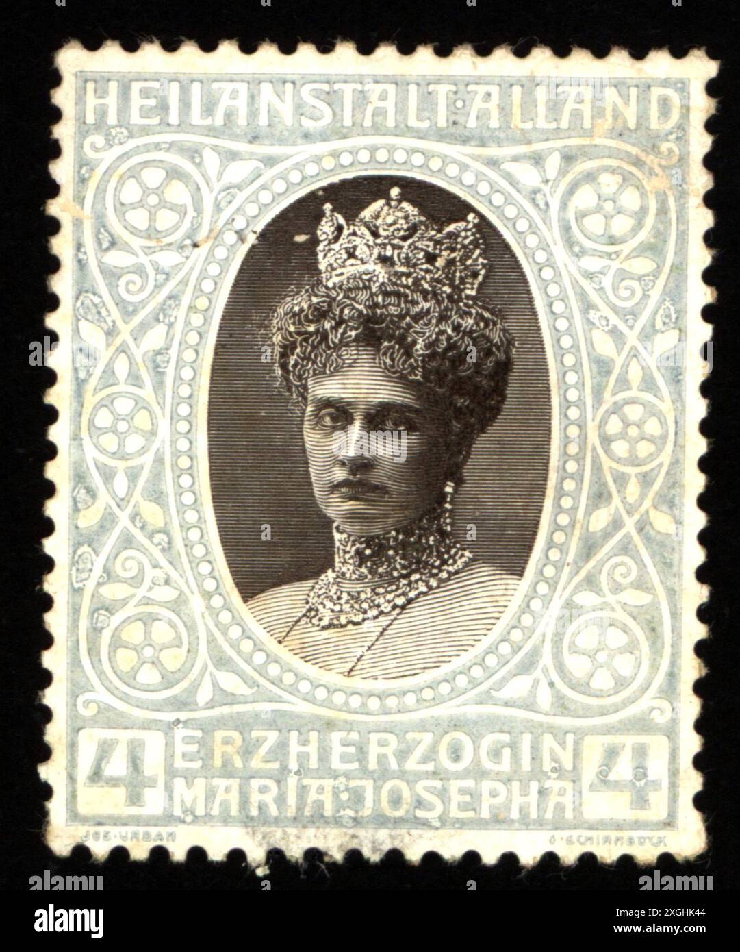 advertising, medicine, sanatorium Alland, Lower Austria, portrait of ...