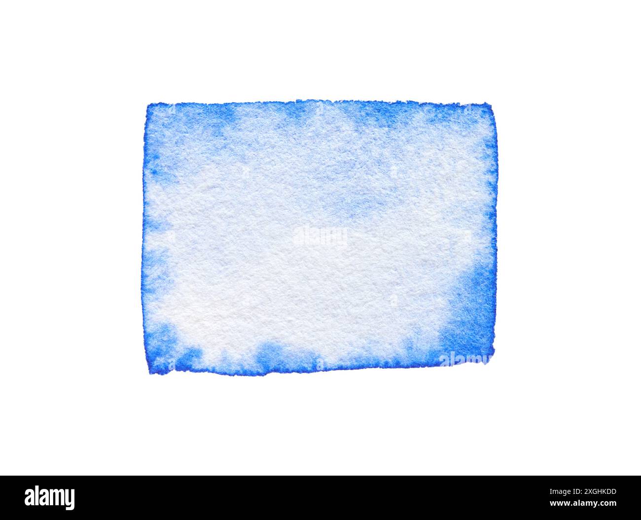 Watercolor texture background. Blue sky cloud. Hand drawing art ...