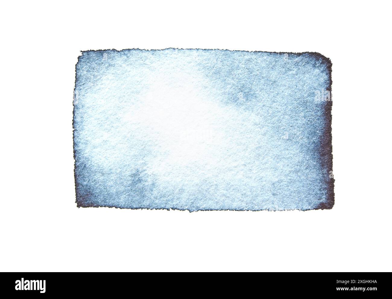 Watercolor texture background. Blue sky cloud. Hand drawing art ...