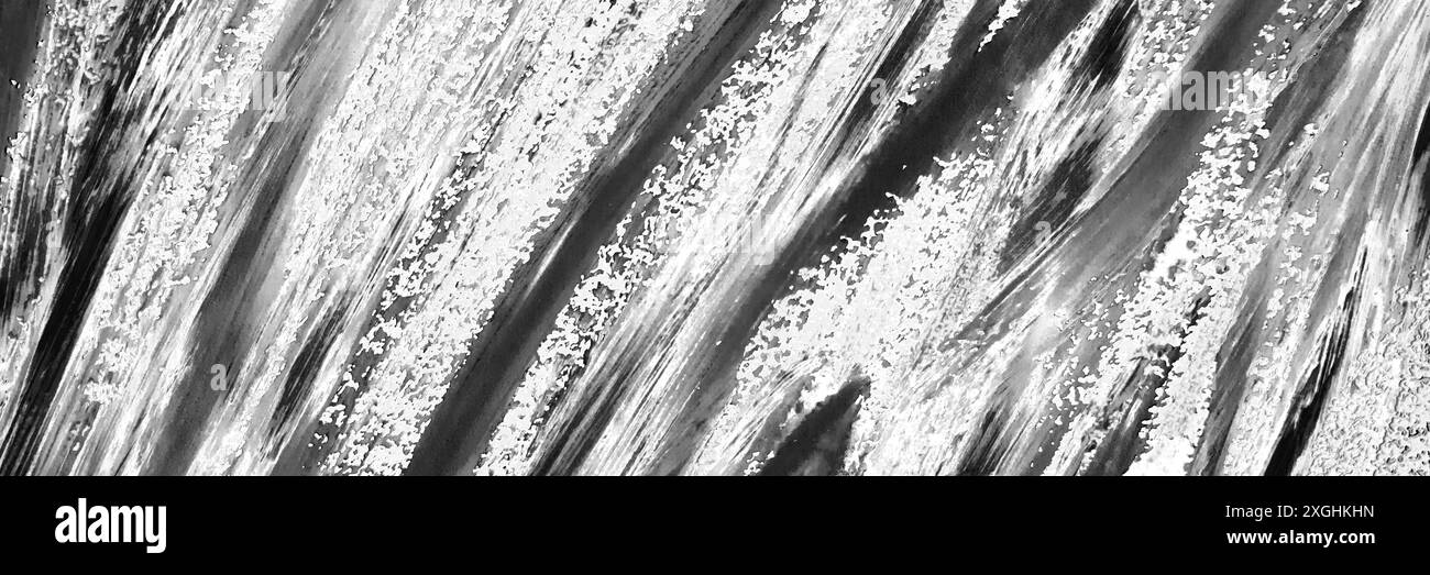 Watercolor black texture background. Grey dark abstract landscape ...