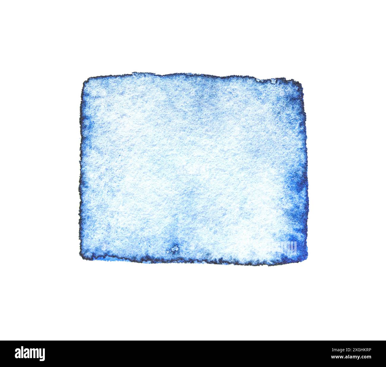 Watercolor texture background. Blue sky cloud. Hand drawing art ...