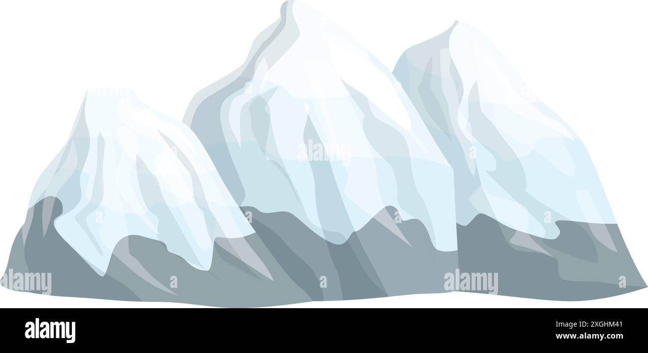 Mountain range chain Stock Vector Images - Alamy