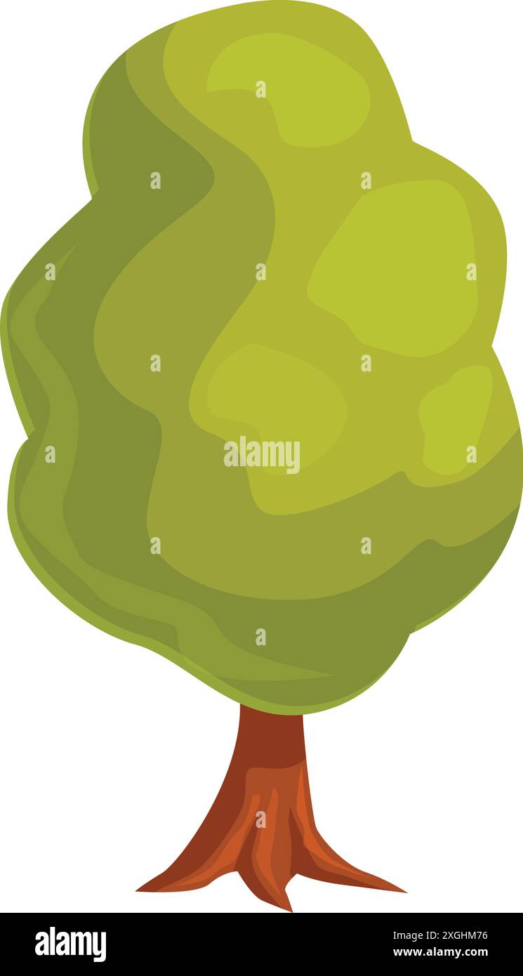 Tall elm tree Stock Vector Images - Alamy