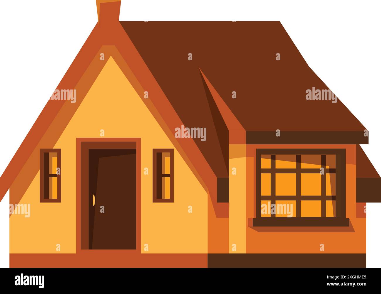 One Story House Cartoon