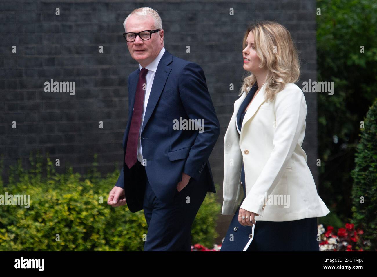 London, UK. 09 Jul 2024. (L-R) - Steve Parker - Mayor of the West ...