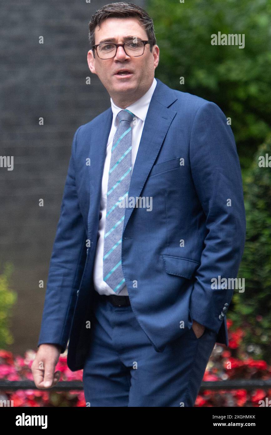 London, UK. 09 Jul 2024. Andy Burnham - Mayor of Greater Manchester ...
