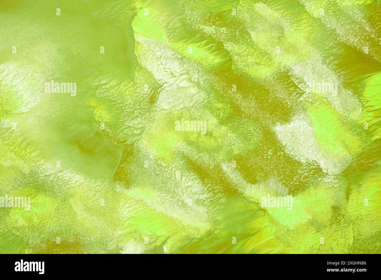 Watercolor grass texture background. Green abstract landscape gradient ...