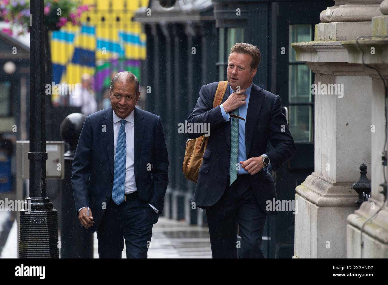 London, UK. 09 Jul 2024. C. S. Venkatakrishnan - CEO Barclays (L ...