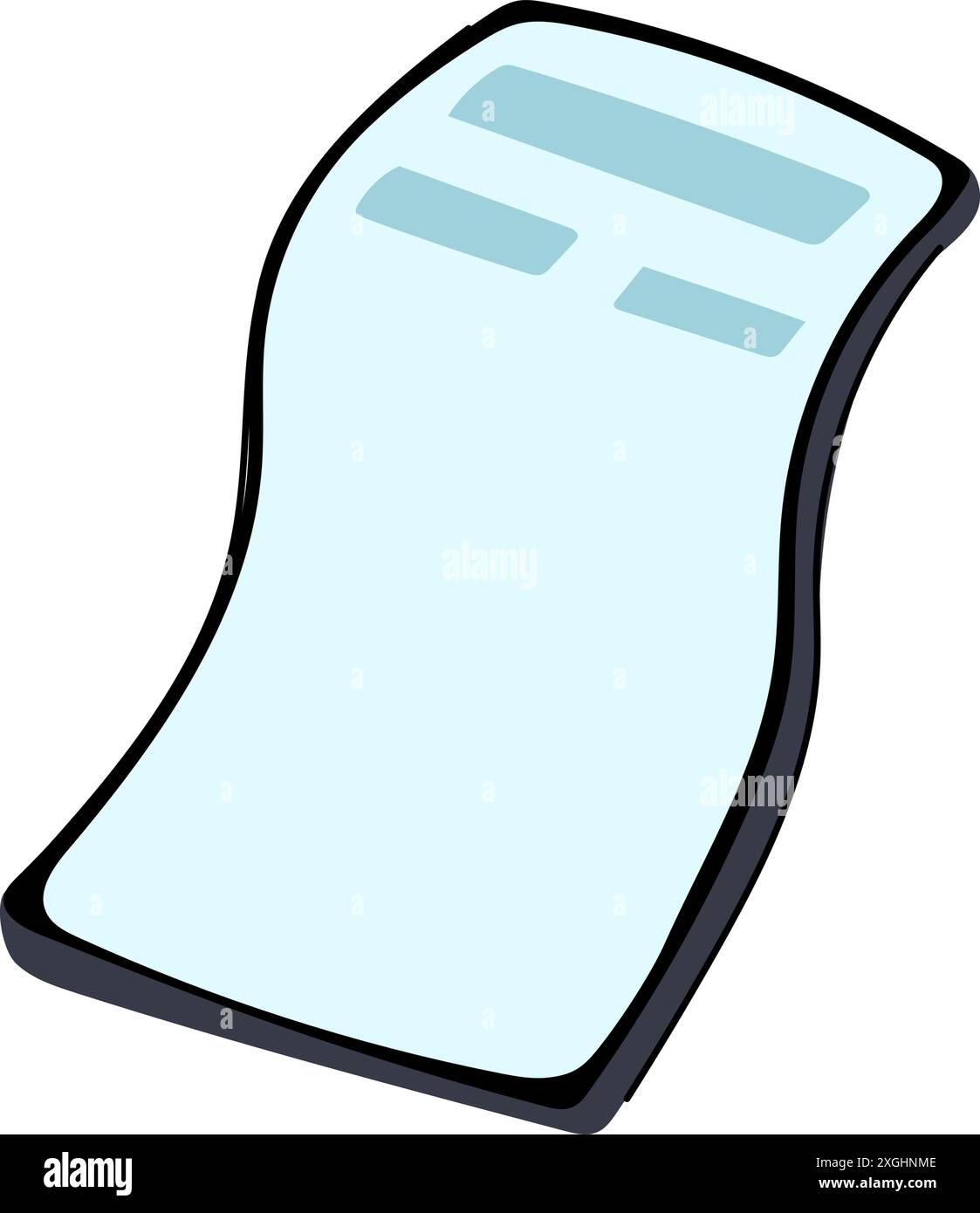 phone flexible screen cartoon vector illustration Stock Vector Image ...
